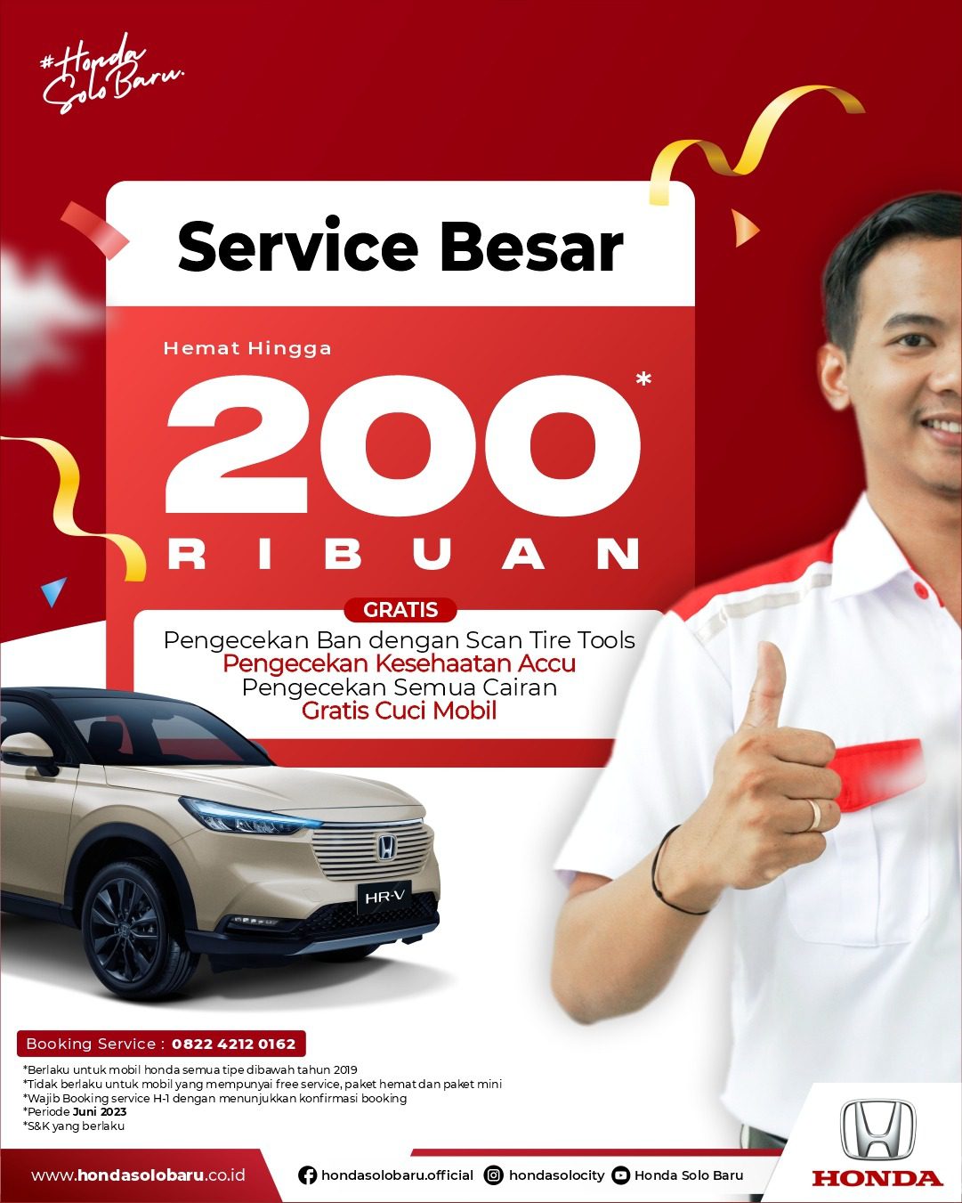 PROMO HONDA - Honda Solo Baru