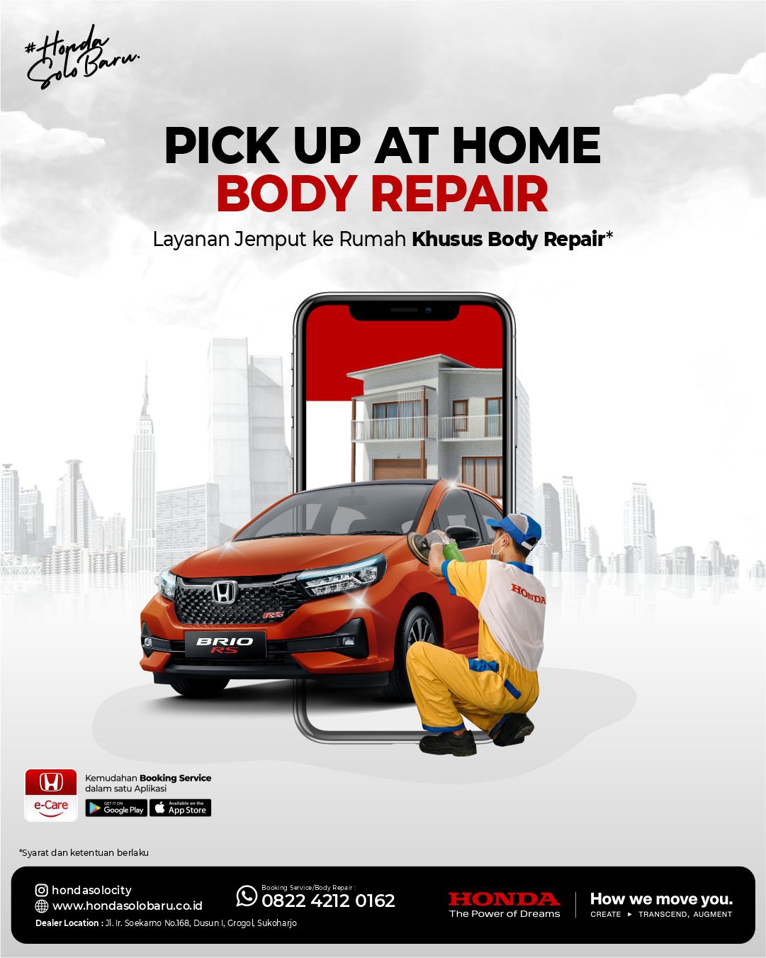 Pick Up at Home Body Repair - Tingkatkan Kenyamanan Body Repair Mobil Ana